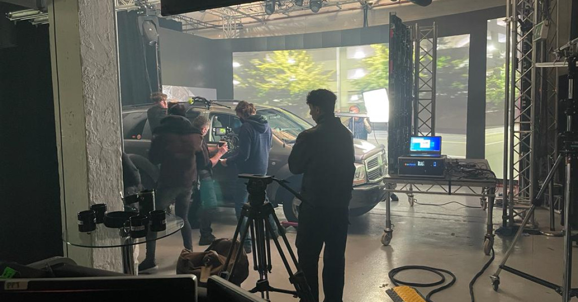 In-Studio Driving Plates | PYTCH